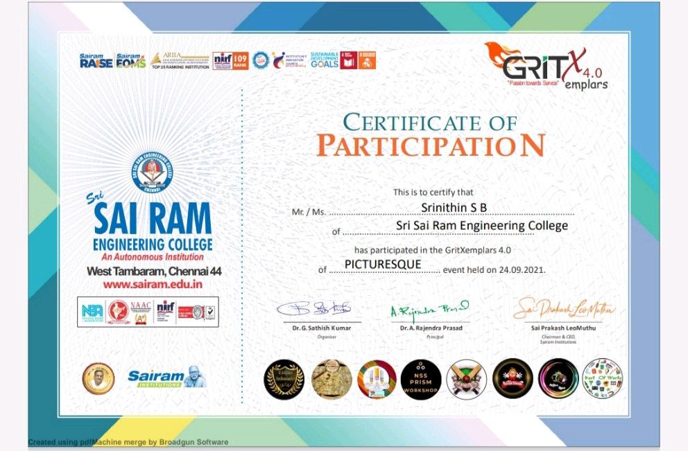 Srinithin S B posted on LinkedIn Srinithin S B posted on LinkedIn