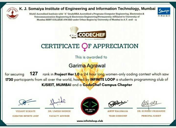 Garima Agrawal on LinkedIn: #connections #codechef #algorithms # ... Garima Agrawal on LinkedIn: #connections #codechef #algorithms # ...