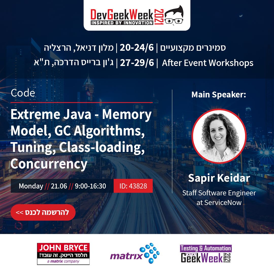 Sapir Keidar 🎗️ on LinkedIn: #javainternals #corejava #devgeekweek2021 ... Sapir Keidar 🎗️ on LinkedIn: #javainternals #corejava #devgeekweek2021 ...