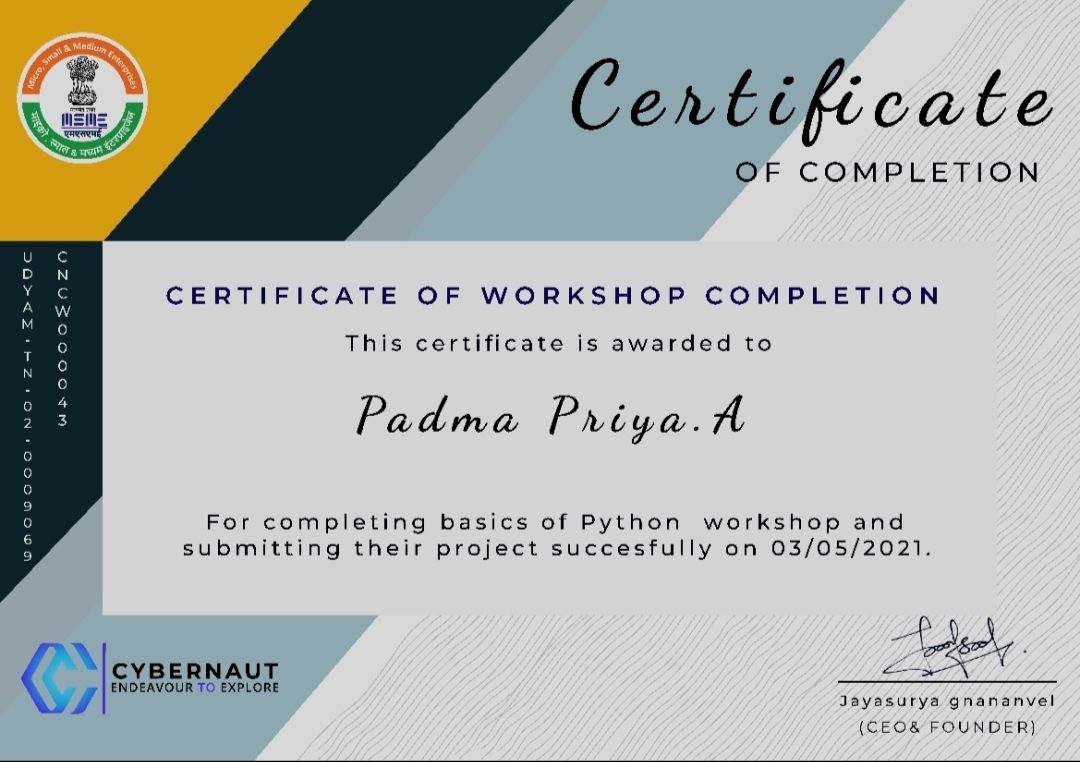 Padma Priya Subramanian on LinkedIn: #pythonprogramming #python # ... Padma Priya Subramanian on LinkedIn: #pythonprogramming #python # ...