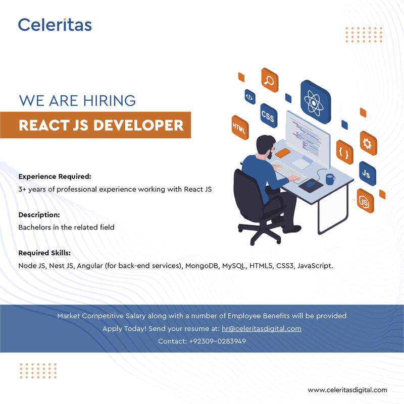 Sana Saleem on LinkedIn: #hiring #reactjs #reactdeveloper #nodejsjobs # ... Sana Saleem on LinkedIn: #hiring #reactjs #reactdeveloper #nodejsjobs # ...