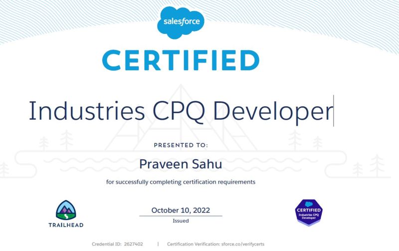 Praveen Sahu☁️ on LinkedIn: #salesforce #vlocity #industriescpq # ... Praveen Sahu☁️ on LinkedIn: #salesforce #vlocity #industriescpq # ...