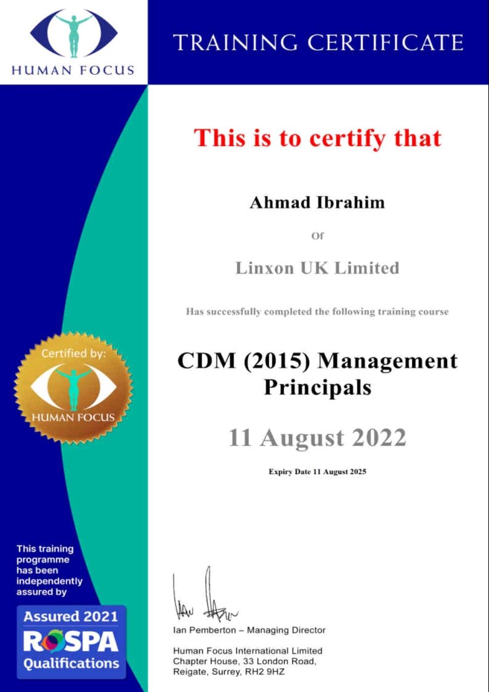 Ahmad Ibrahim on LinkedIn: #linxon #cdm Ahmad Ibrahim on LinkedIn: #linxon #cdm