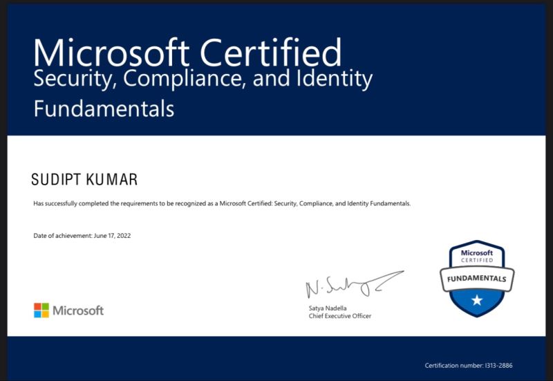 Sudipt Kumar on LinkedIn: #azure #cloud #training #microsoftcertified # ... Sudipt Kumar on LinkedIn: #azure #cloud #training #microsoftcertified # ...