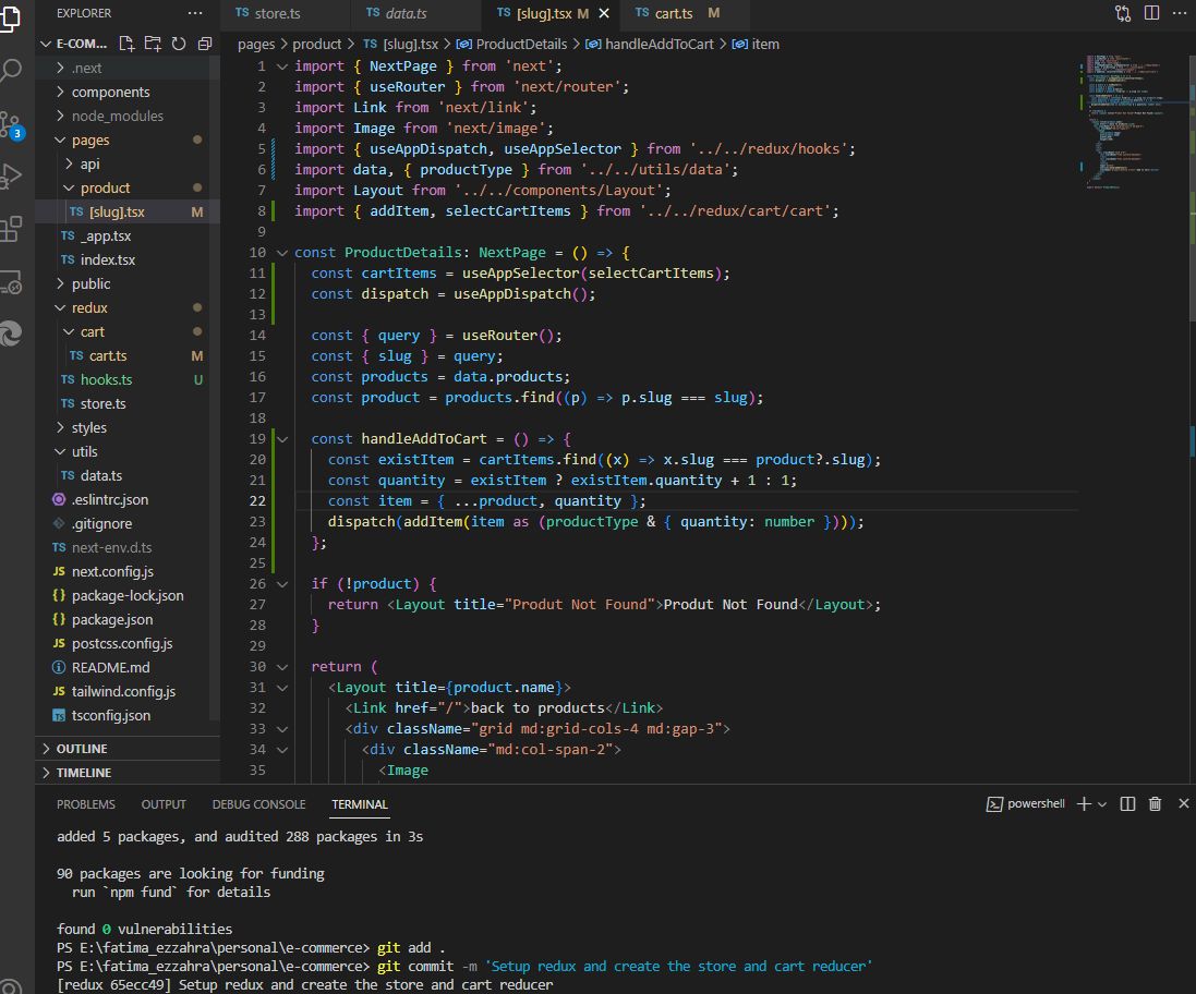 Fatima Ezzahra elemenoun on LinkedIn: #typescript #nextjs #reactjs # ... Fatima Ezzahra elemenoun on LinkedIn: #typescript #nextjs #reactjs # ...