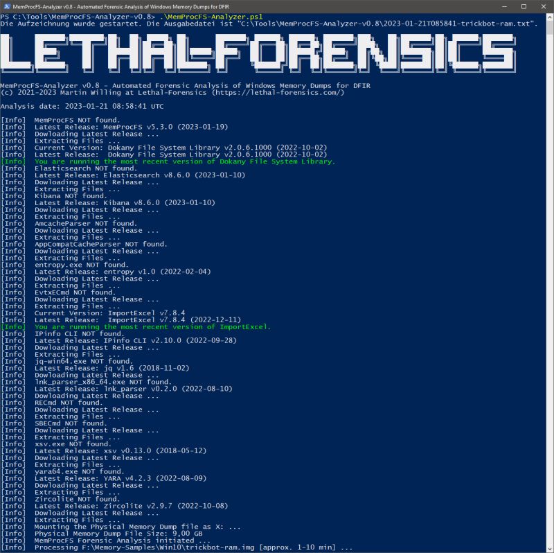 Ptrace Security GmbH on LinkedIn: MemProcFS-Analyzer - Automated ... Ptrace Security GmbH on LinkedIn: MemProcFS-Analyzer - Automated ...