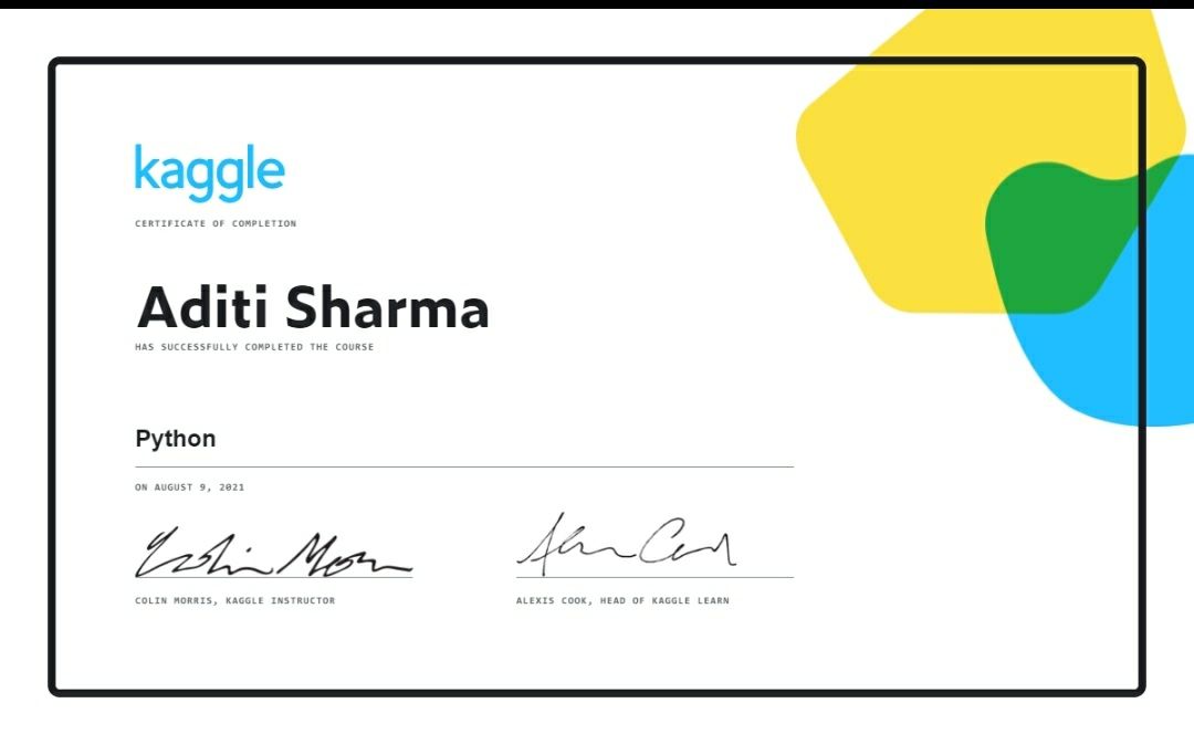 Aditi Sharma on LinkedIn: #kaggle #python Aditi Sharma on LinkedIn: #kaggle #python