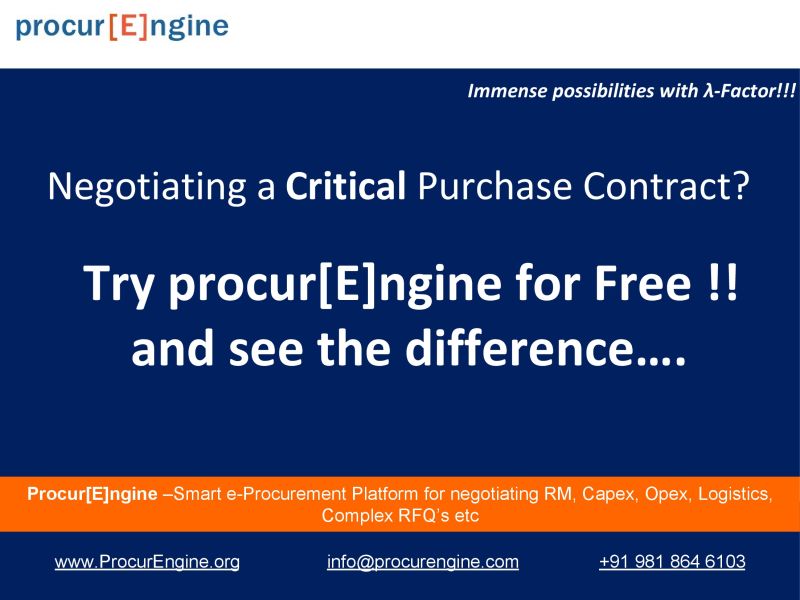 Ankur Malik on LinkedIn: #procurengine #enegotiations #eauction #b2b # ... Ankur Malik on LinkedIn: #procurengine #enegotiations #eauction #b2b # ...