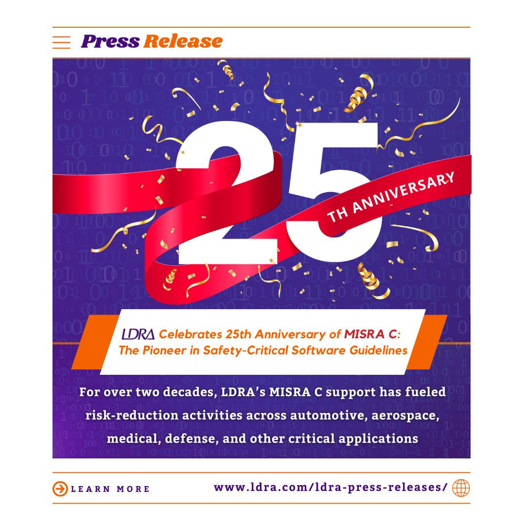 LDRA Limited on LinkedIn: #ldra #misrac25 #ldra #toolqualification # ... LDRA Limited on LinkedIn: #ldra #misrac25 #ldra #toolqualification # ...