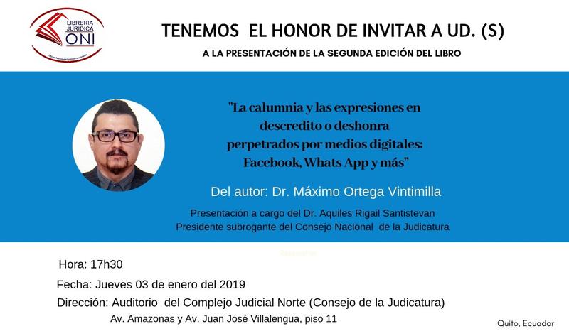 Dr. Maximo Ortega Vintimilla posted on LinkedIn Dr. Maximo Ortega Vintimilla posted on LinkedIn