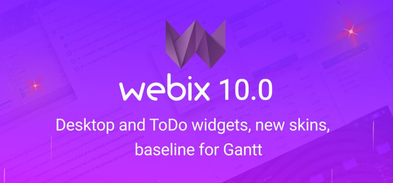 Webix JavaScript/HTML5 UI Framework and Library on LinkedIn: Webix 10.0 ... Webix JavaScript/HTML5 UI Framework and Library on LinkedIn: Webix 10.0 ...
