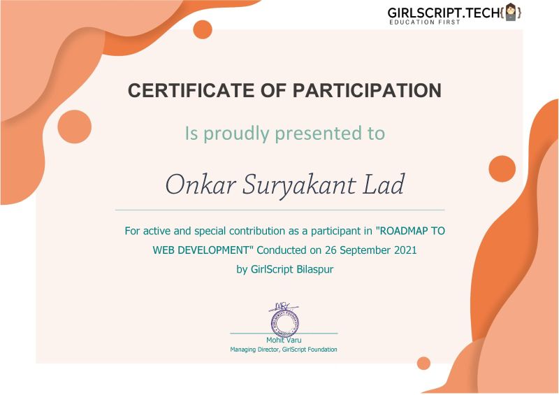 Onkar Lad posted on LinkedIn Onkar Lad posted on LinkedIn
