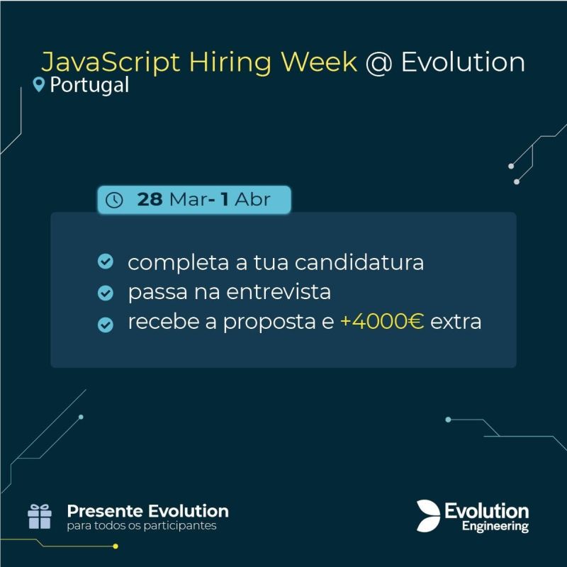 Evolution on LinkedIn: #hiring #jsdeveloper #engineering #javascript #job Evolution on LinkedIn: #hiring #jsdeveloper #engineering #javascript #job