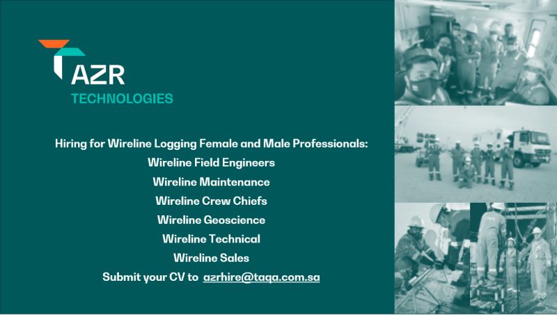 AZR Technologies on LinkedIn: #azr #wireline #logging #hiring # ... AZR Technologies on LinkedIn: #azr #wireline #logging #hiring # ...