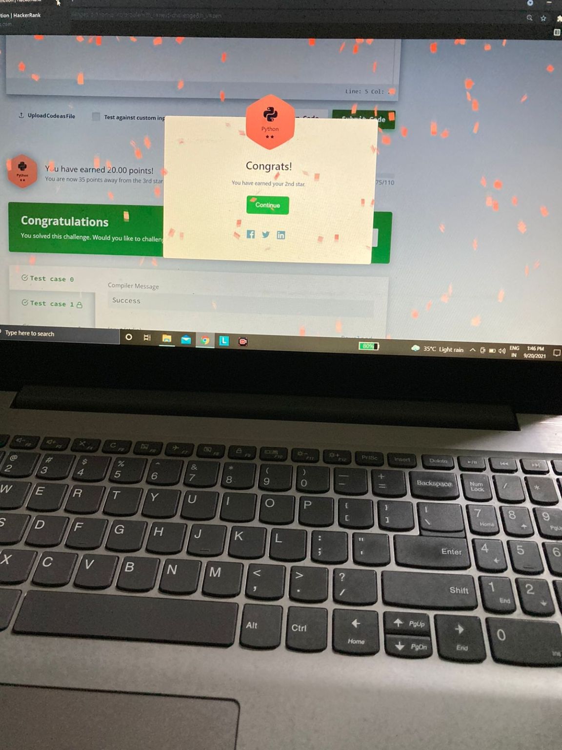 Syed Maaz on LinkedIn: #python #hackerrank #learning Syed Maaz on LinkedIn: #python #hackerrank #learning