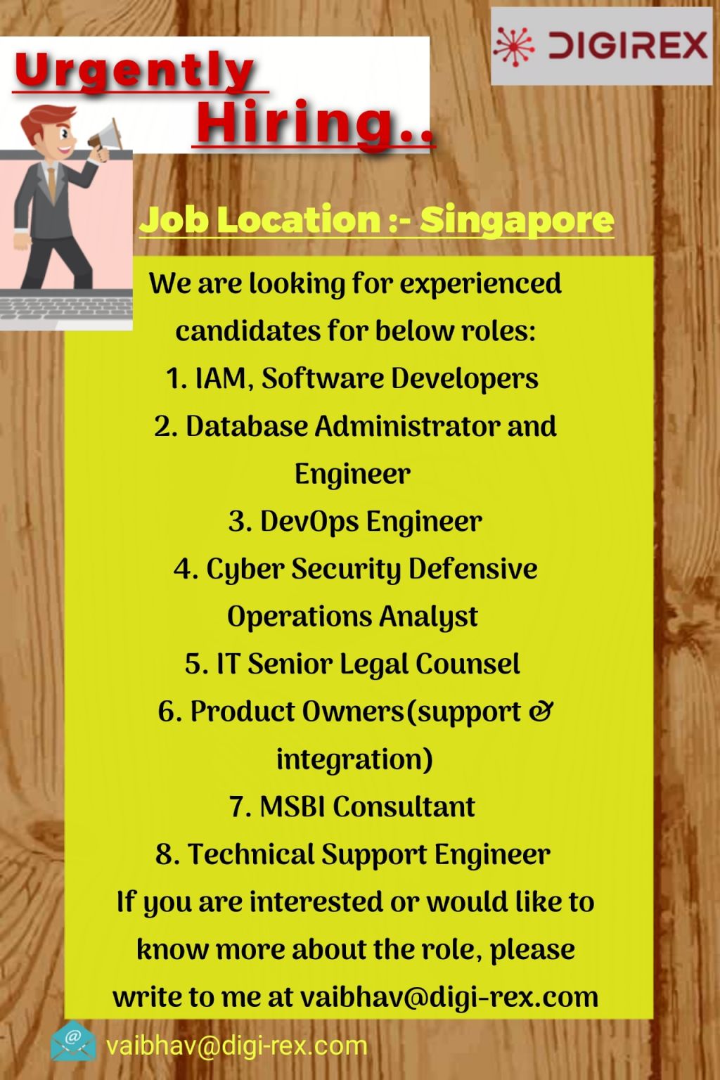 Vaibhav Srivastav on LinkedIn: #jobs #experience #recruitment # ... Vaibhav Srivastav on LinkedIn: #jobs #experience #recruitment # ...