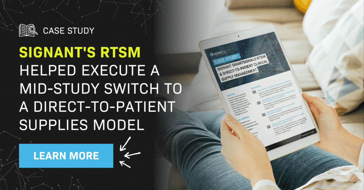 Signant Health on LinkedIn: Signant SmartSignals RTSM Enables Mid-Study ... Signant Health on LinkedIn: Signant SmartSignals RTSM Enables Mid-Study ...