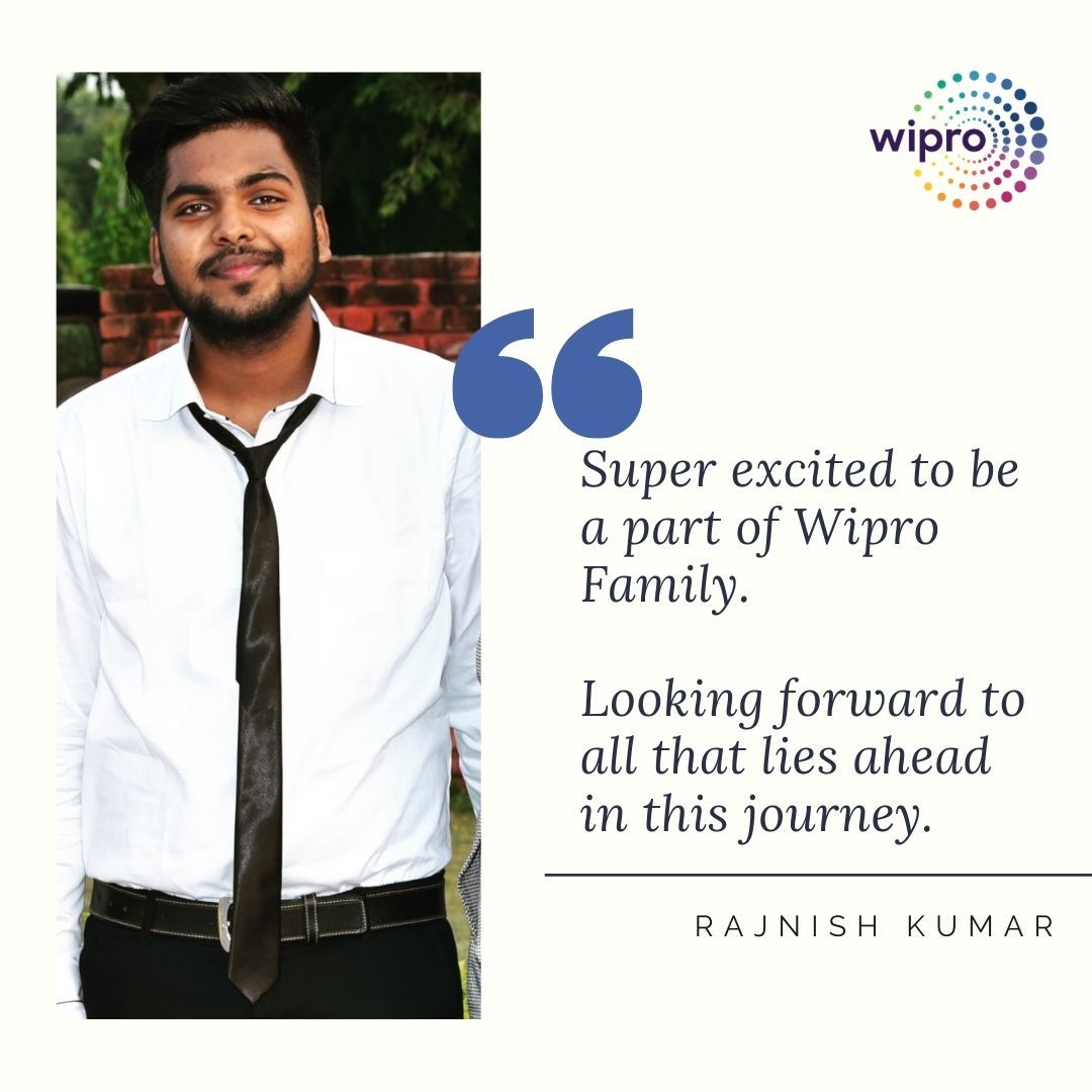 Rajnish Kumar on LinkedIn: #wipro #firstjob #wipro #wiproite # ... Rajnish Kumar on LinkedIn: #wipro #firstjob #wipro #wiproite # ...