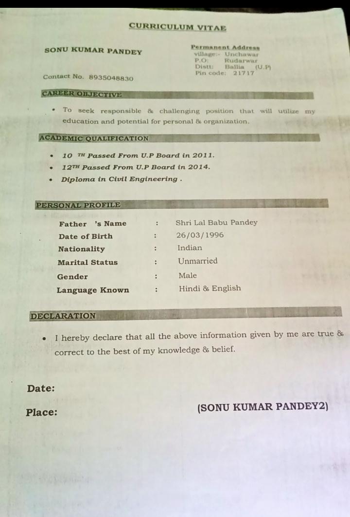 SONU KUMAR PANDEY on LinkedIn: Diploma SONU KUMAR PANDEY on LinkedIn: Diploma