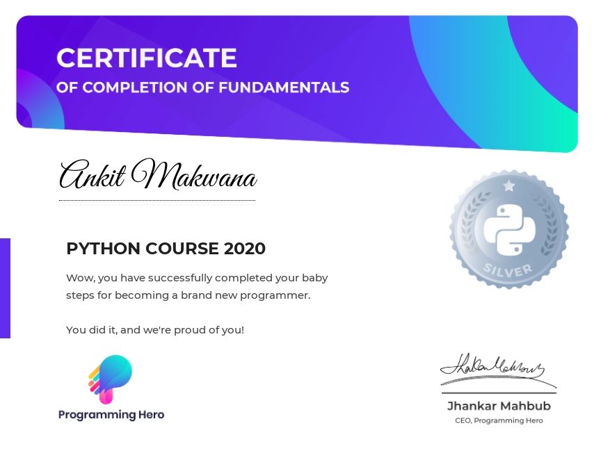 ankit makwana on LinkedIn: #pythonprogrammer #python #programmings ankit makwana on LinkedIn: #pythonprogrammer #python #programmings