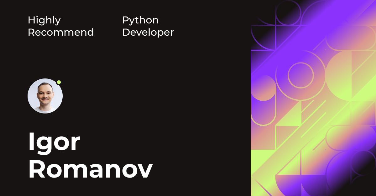 Peter Vdovin on LinkedIn: #hr #pythondevelopers #python #candidate # ... Peter Vdovin on LinkedIn: #hr #pythondevelopers #python #candidate # ...