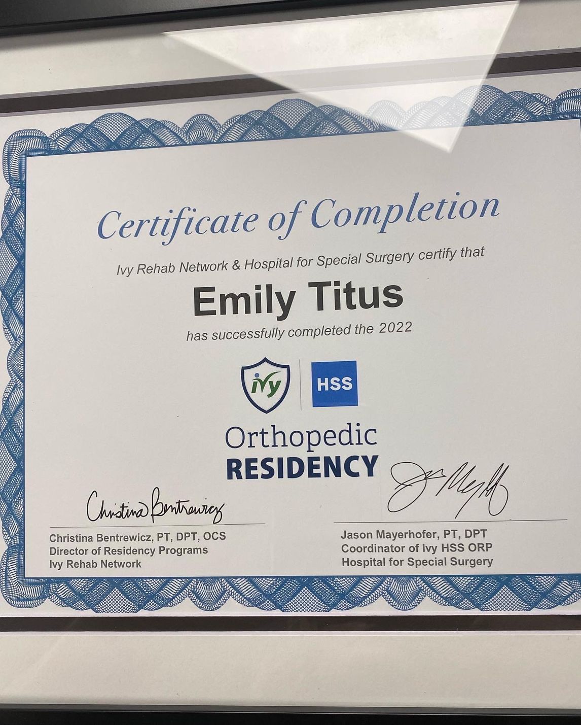 Emily Titus, PT, DPT, OCS, SFMA on LinkedIn: #ocs #residency #orthopedics Emily Titus, PT, DPT, OCS, SFMA on LinkedIn: #ocs #residency #orthopedics