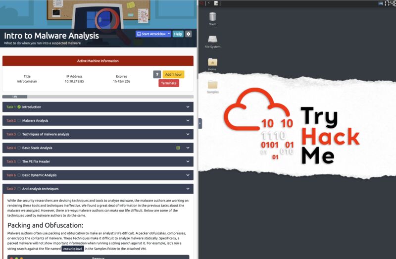 TryHackMe on LinkedIn: New Room: Intro to Malware Analysis. Get started ... TryHackMe on LinkedIn: New Room: Intro to Malware Analysis. Get started ...