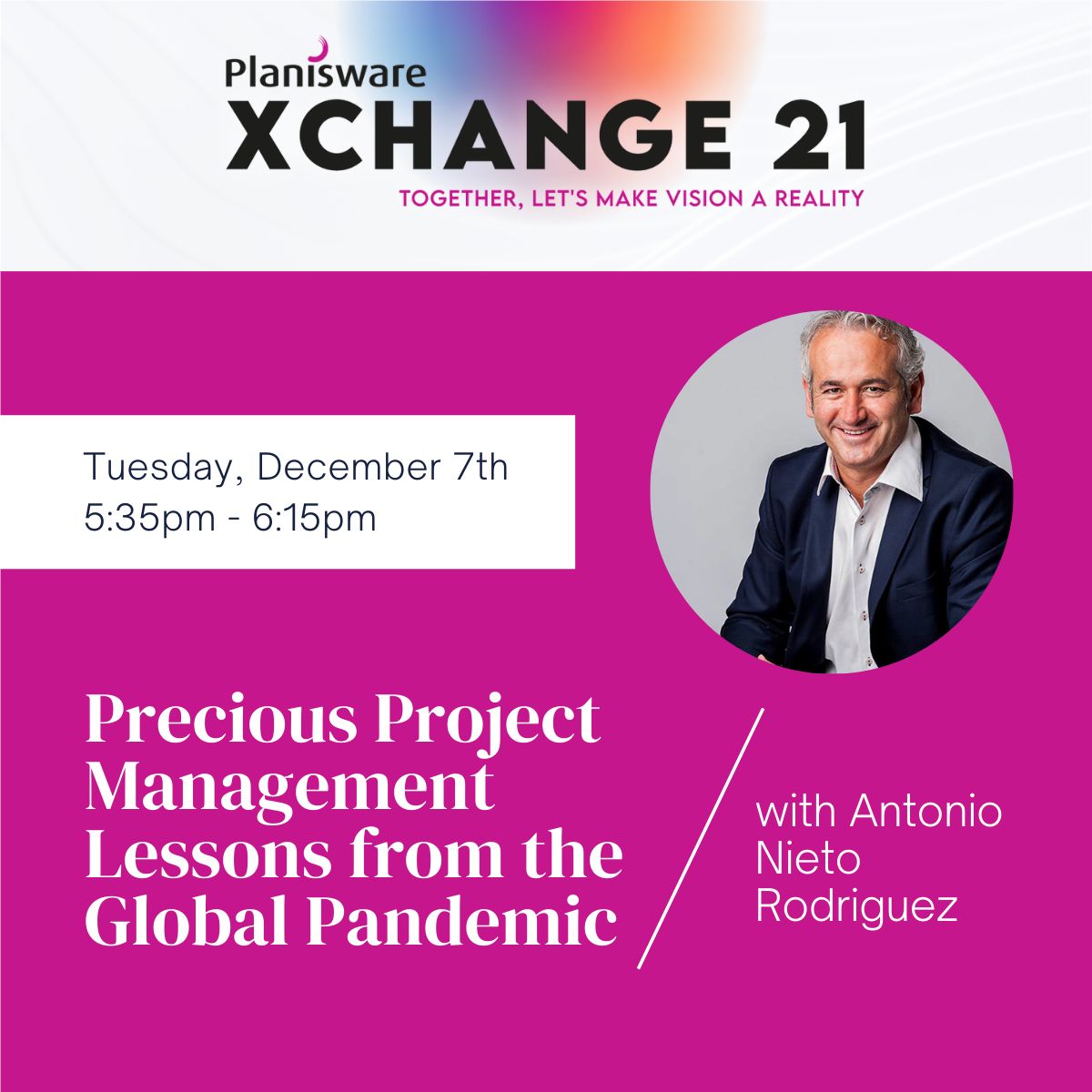 Planisware on LinkedIn: #ppm #xchange21 #planisware Planisware on LinkedIn: #ppm #xchange21 #planisware