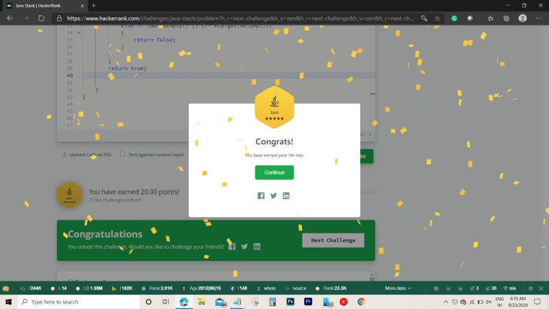 Anurag Khanna on LinkedIn: #hackerrank #java #developer #programming ... Anurag Khanna on LinkedIn: #hackerrank #java #developer #programming ...