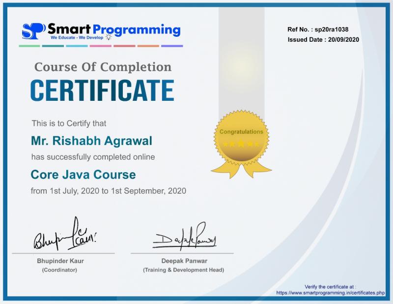 Rishabh Agrawal on LinkedIn: # Smart Programming Rishabh Agrawal on LinkedIn: # Smart Programming