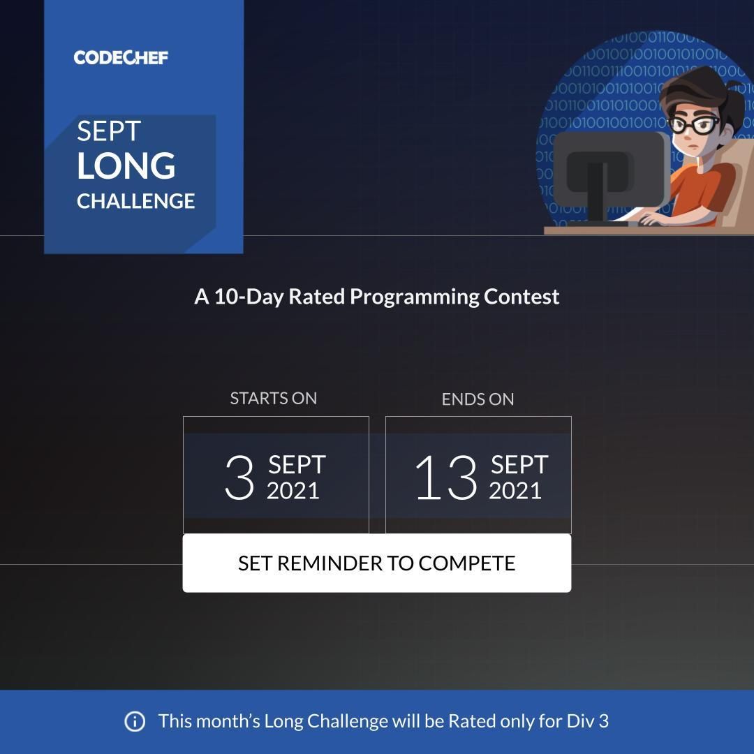 Codechef PCE Jaipur Chapter on LinkedIn: #coding #codechef # ... Codechef PCE Jaipur Chapter on LinkedIn: #coding #codechef # ...