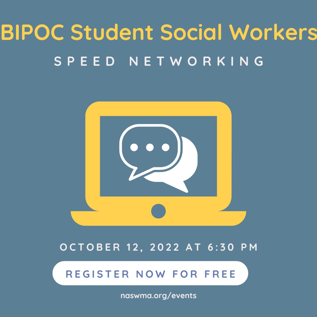 NASW-MA Chapter on LinkedIn: BIPOC Students join our virtual speed ... NASW-MA Chapter on LinkedIn: BIPOC Students join our virtual speed ...