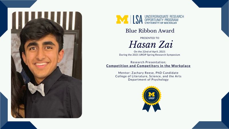 University of Michigan Undergraduate Research Opportunity Program on ... University of Michigan Undergraduate Research Opportunity Program on ...
