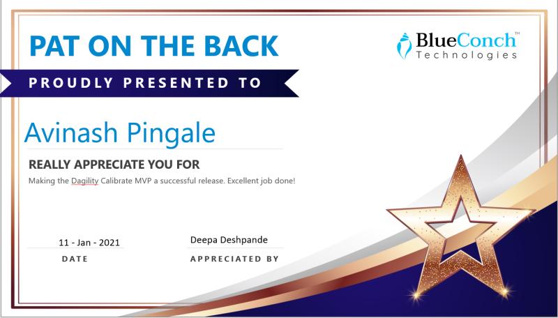 Avinash Pingale on LinkedIn: #blueconch Avinash Pingale on LinkedIn: #blueconch