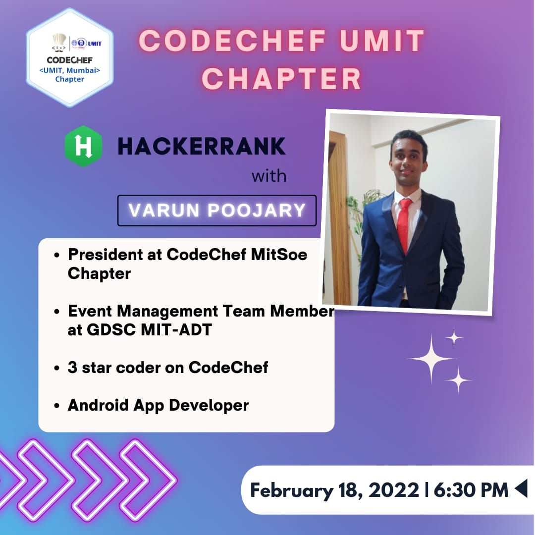 Codechef UMIT Chapter on LinkedIn: #codechef #codechefumitchapter # ... Codechef UMIT Chapter on LinkedIn: #codechef #codechefumitchapter # ...