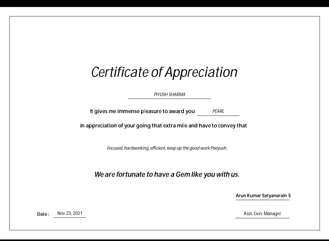 Piyush Sharma on LinkedIn: #appreciationpost #sbibank Piyush Sharma on LinkedIn: #appreciationpost #sbibank