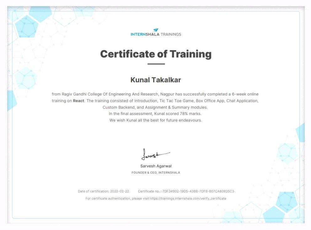 Kunal Takalkar on LinkedIn: #react #reactjs #reactjsdevelopment # ... Kunal Takalkar on LinkedIn: #react #reactjs #reactjsdevelopment # ...