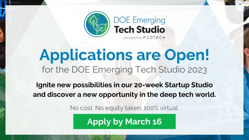 FedTech on LinkedIn: DOE Emerging Tech Studio | FedTech FedTech on LinkedIn: DOE Emerging Tech Studio | FedTech