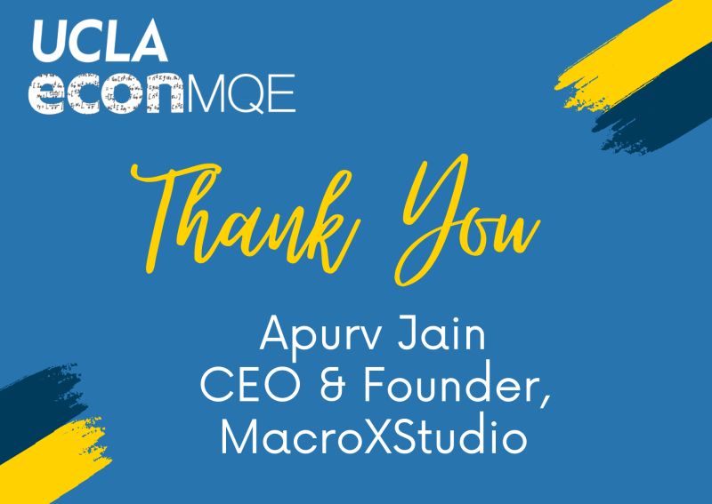 Master of Quantitative Economics at UCLA on LinkedIn: Thank you Apurv ... Master of Quantitative Economics at UCLA on LinkedIn: Thank you Apurv ...