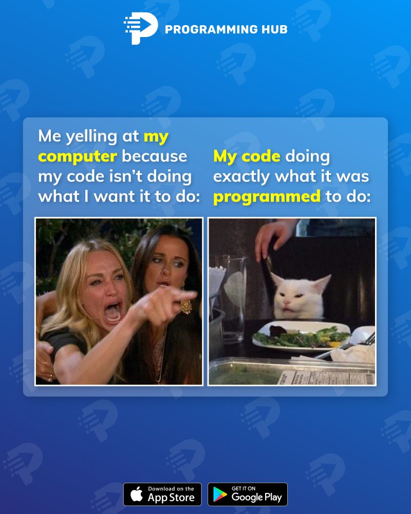 Programming Hub on LinkedIn: #codingmemes #codinghumor #datascientist # ... Programming Hub on LinkedIn: #codingmemes #codinghumor #datascientist # ...