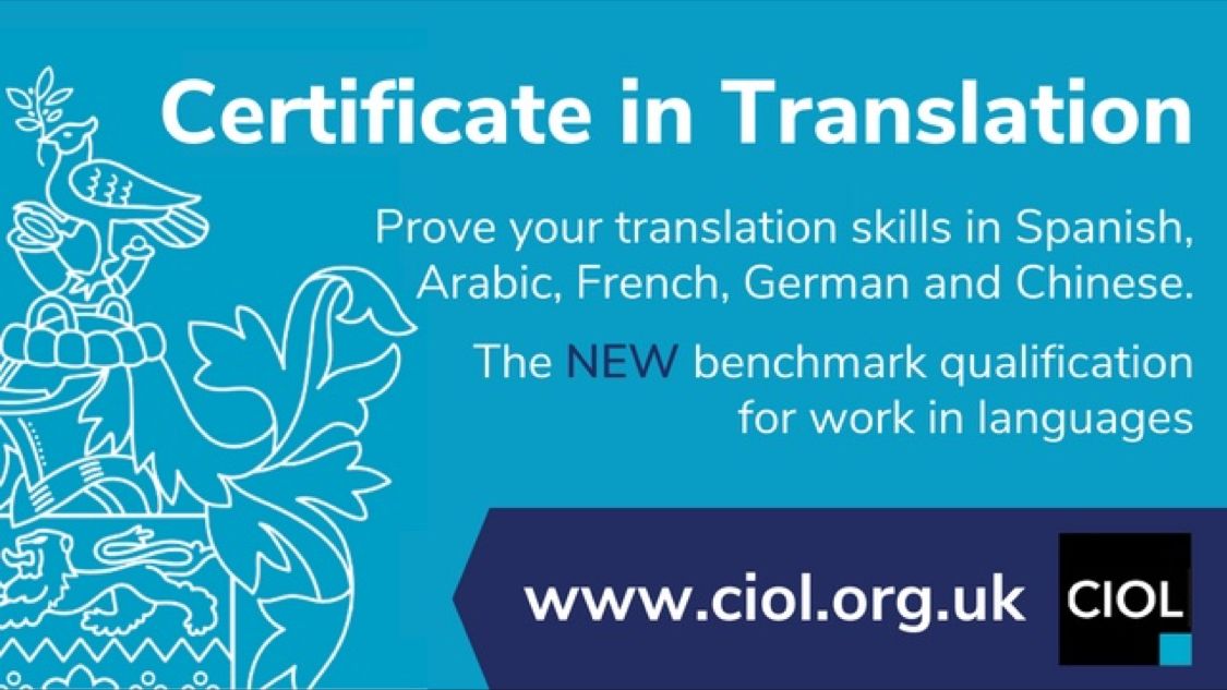 Chartered Institute of Linguists on LinkedIn: #certtrans #languages # ... Chartered Institute of Linguists on LinkedIn: #certtrans #languages # ...