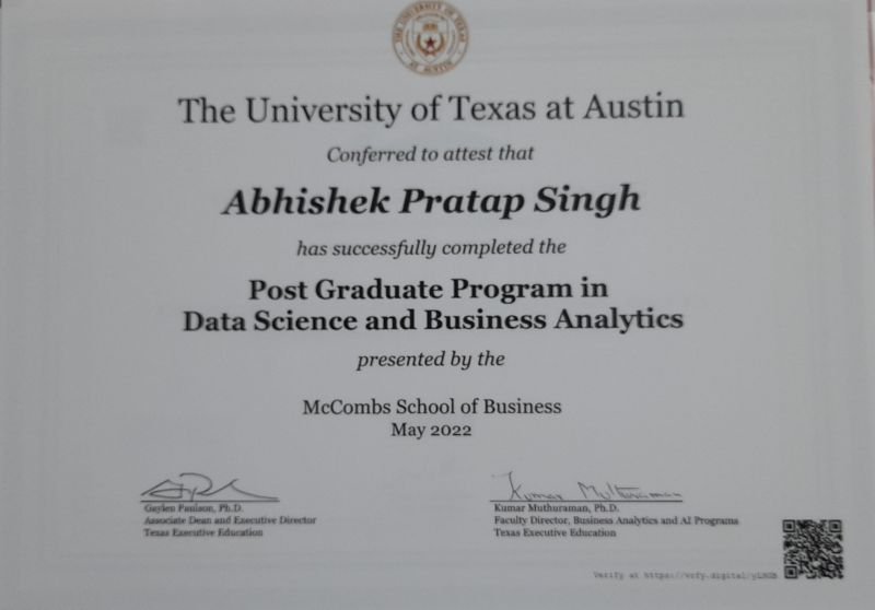 Abhishek Pratap Singh posted on LinkedIn Abhishek Pratap Singh posted on LinkedIn