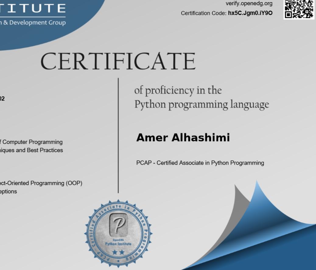 Amer A. on LinkedIn: #pythonprogramming #python3 #computerprogramming # ... Amer A. on LinkedIn: #pythonprogramming #python3 #computerprogramming # ...