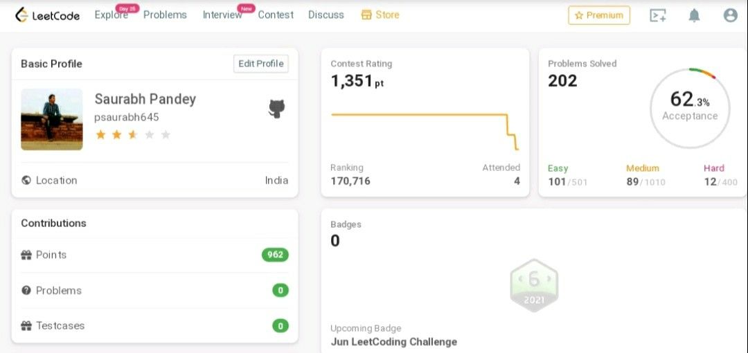 Saurabh Pandey on LinkedIn: #leetcode Saurabh Pandey on LinkedIn: #leetcode