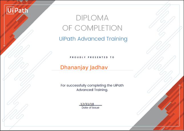 Dhananjay Jadhav on LinkedIn: #rpas #uipath Dhananjay Jadhav on LinkedIn: #rpas #uipath