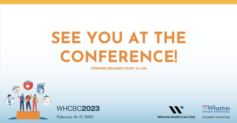 Wharton Health Care Business Conference on LinkedIn: #whcbc2023 Wharton Health Care Business Conference on LinkedIn: #whcbc2023