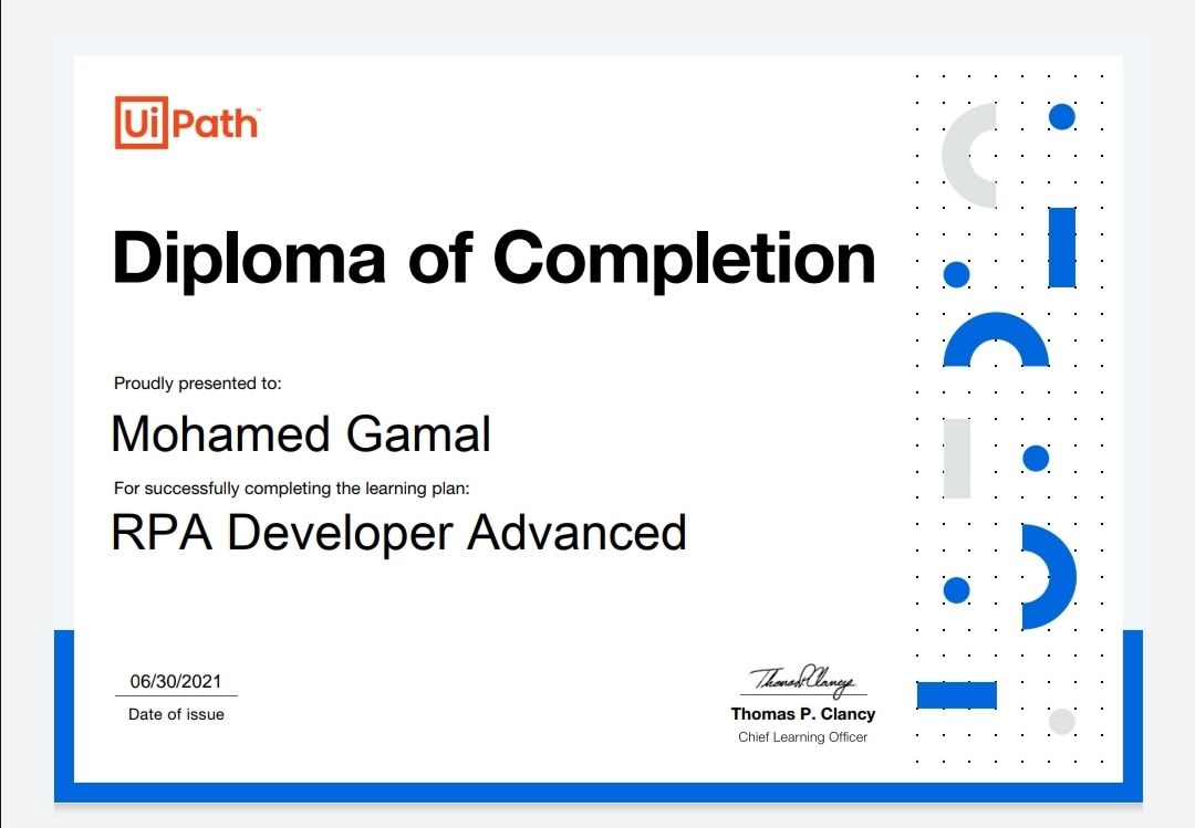 Mohamed Gamal on LinkedIn: #uipath | 10 comments Mohamed Gamal on LinkedIn: #uipath | 10 comments