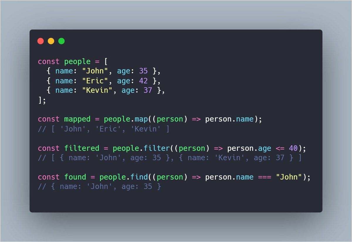 Mads Brodt on LinkedIn: The JavaScript array methods has been one of ... Mads Brodt on LinkedIn: The JavaScript array methods has been one of ...