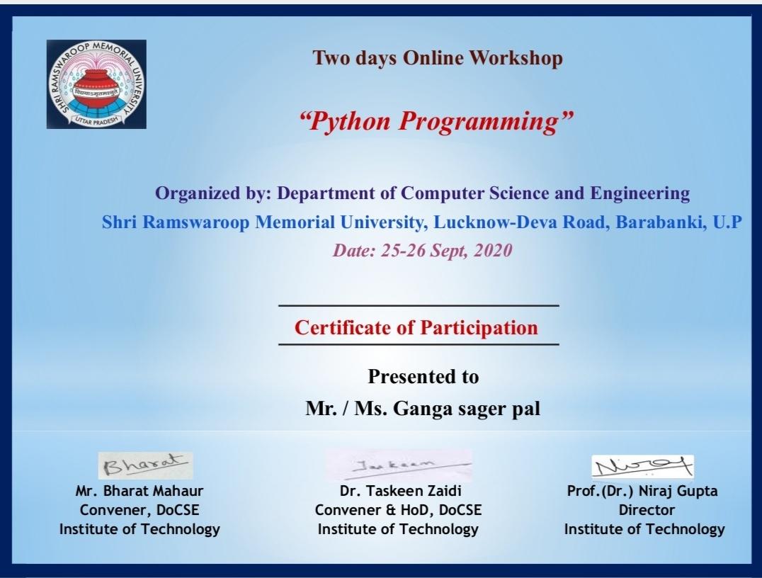 Ganga sagar Pal on LinkedIn: #learning #programming #python #coding # ... Ganga sagar Pal on LinkedIn: #learning #programming #python #coding # ...