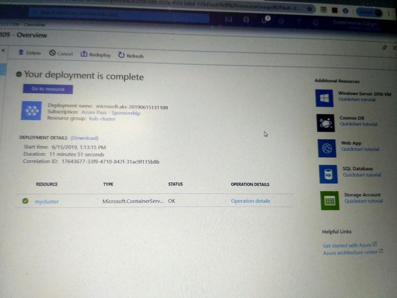 Sukesh Anchan on LinkedIn: #microsoft #azurekubernetesservice # ... Sukesh Anchan on LinkedIn: #microsoft #azurekubernetesservice # ...